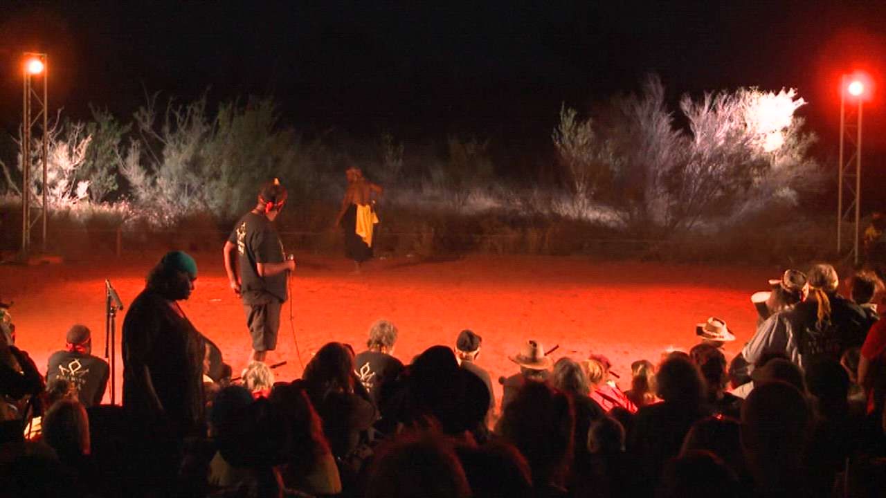 Uluru Climb Closure Celebration: Inma 5 (Fregon Ladies)