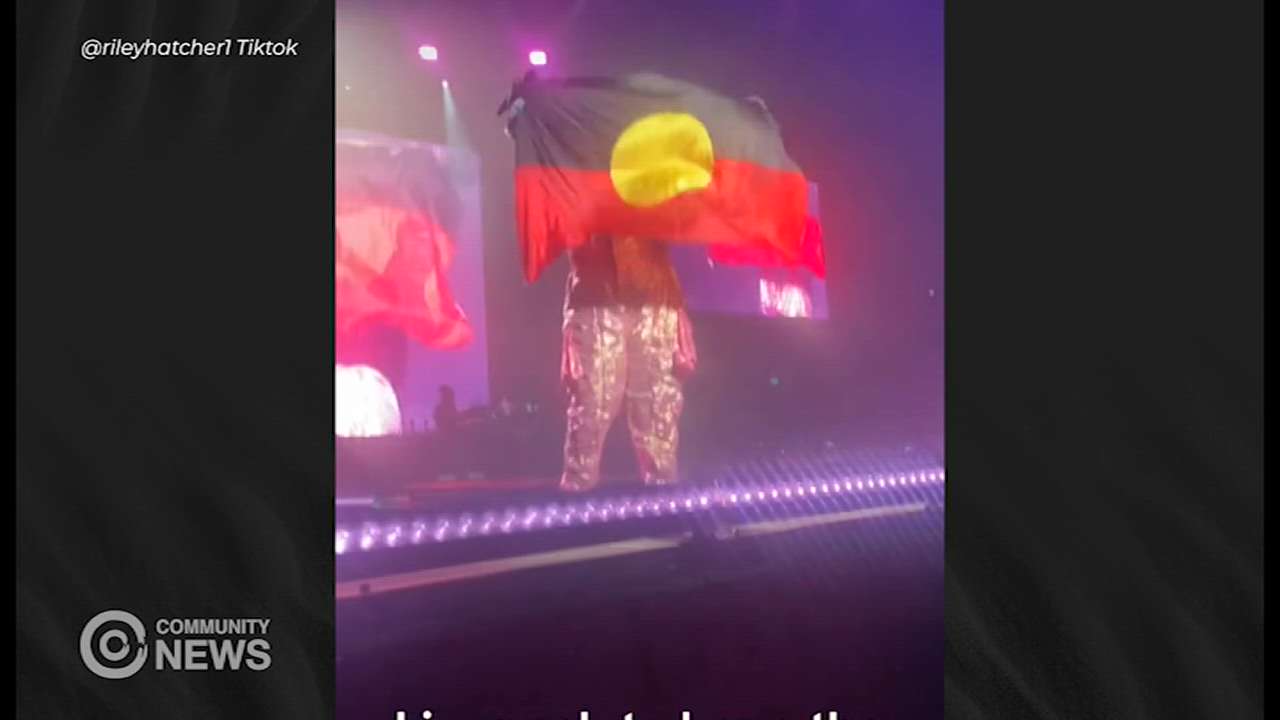 Lizzo takes home a red, yellow, black flag, FIFA ok's Indigenous flags ...