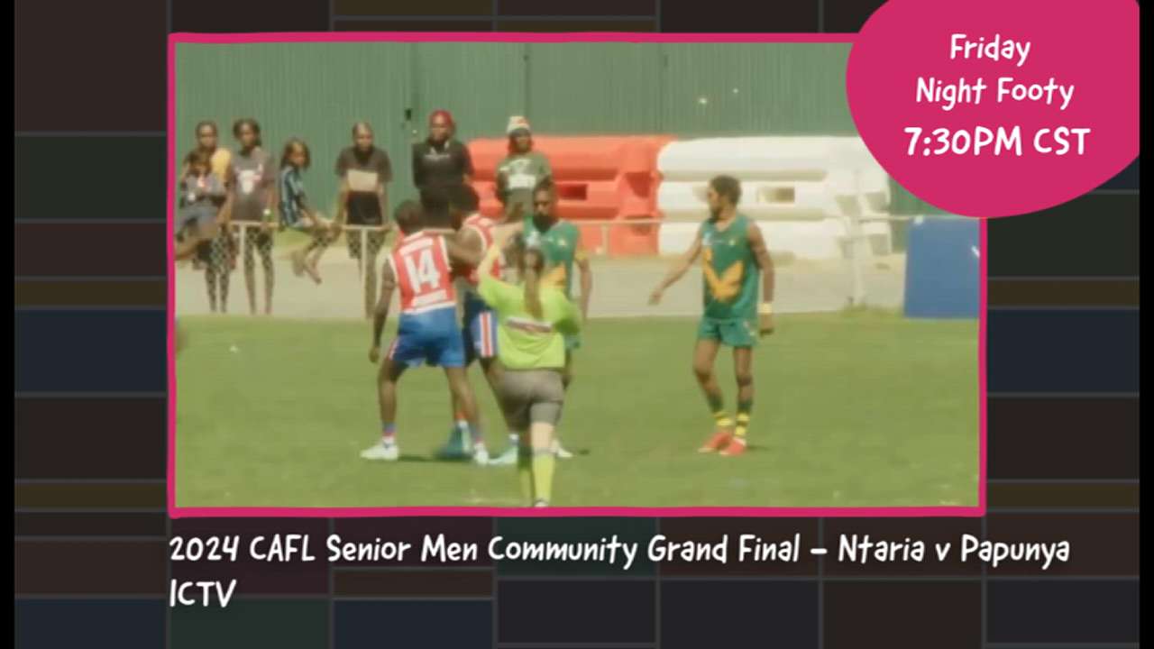 Friday Night Footy - 2024 CAFL Senior Men Community Grand Final ...