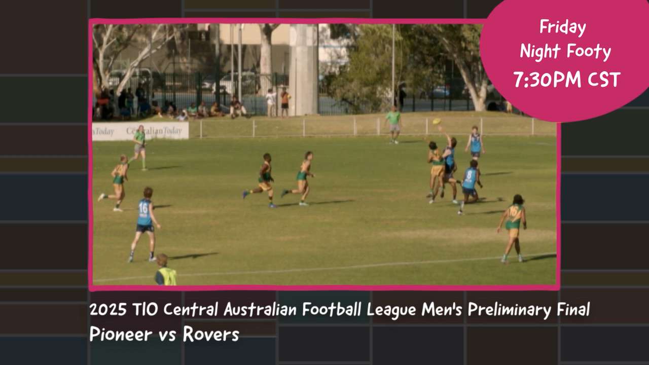Friday Night Footy - 2025 TIO Central Australian Football League Men's ...