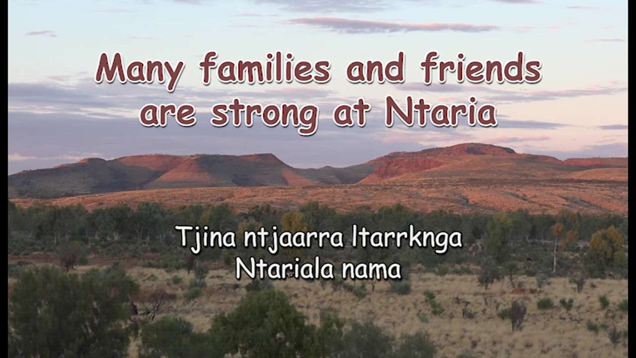 Many Families and Friends are Strong at Ntaria : Episode 1