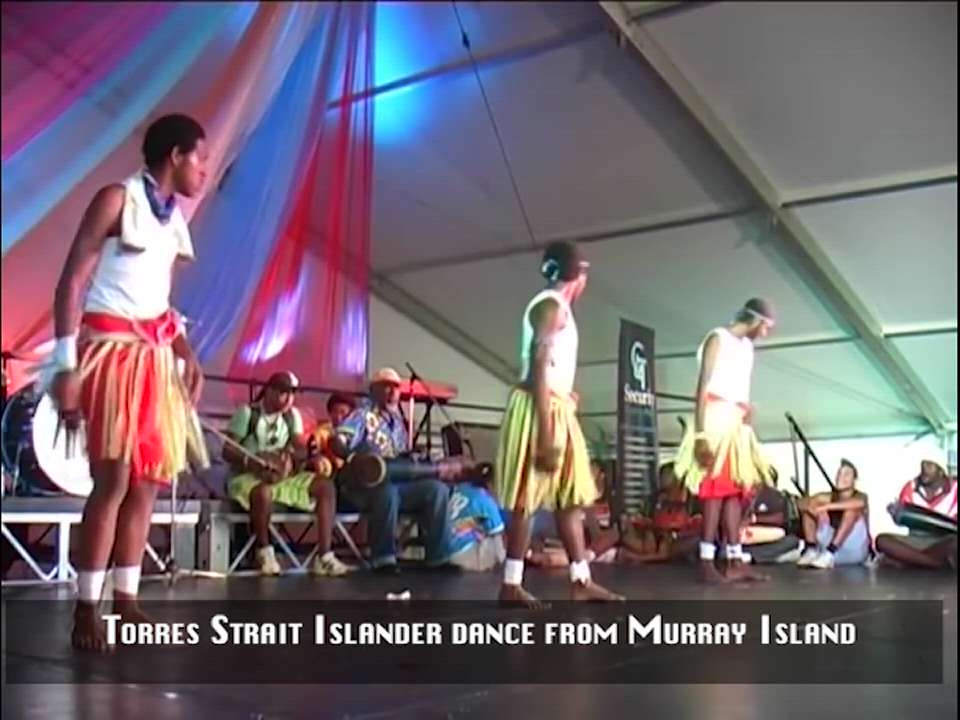 Torres Strait Islander dance from Murray Island