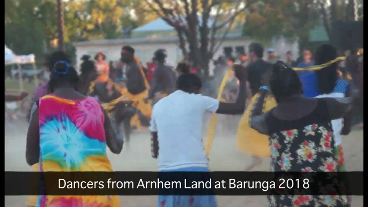 Aboriginal dancing from Arnhem Land (8) @ Barunga 2018