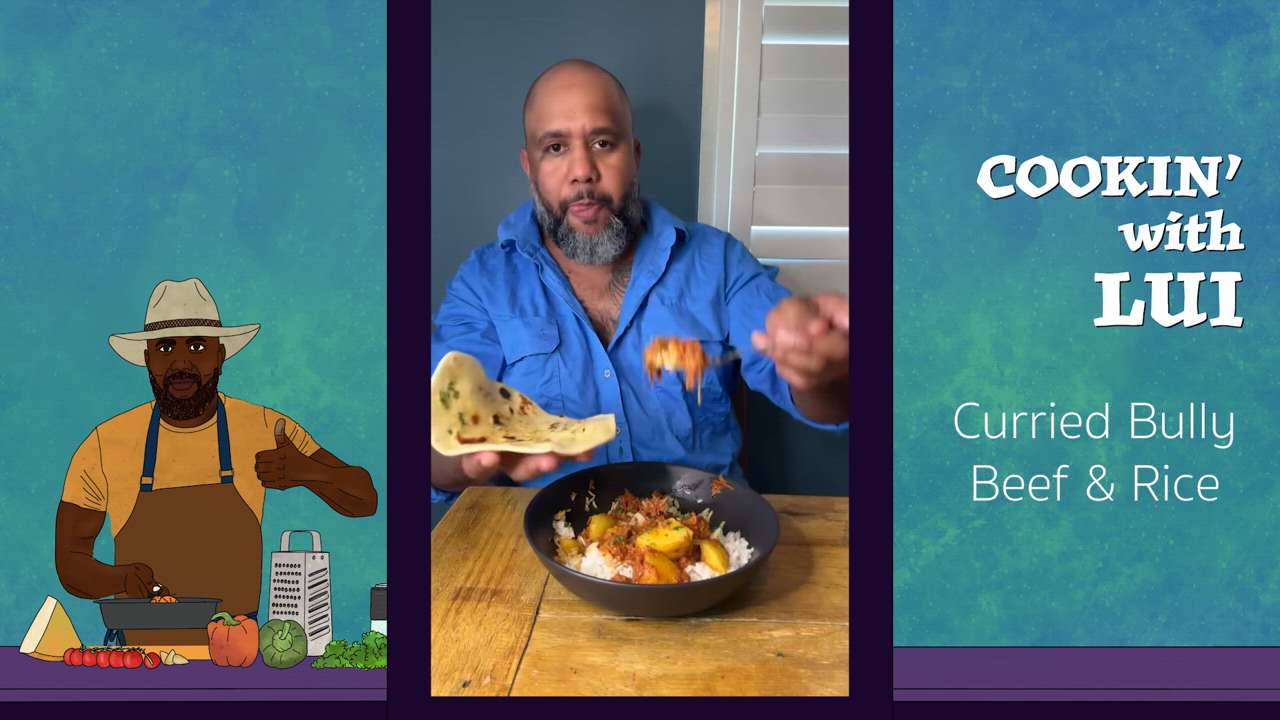 Cookin' with LUI - Curried Bully Beef & Rice